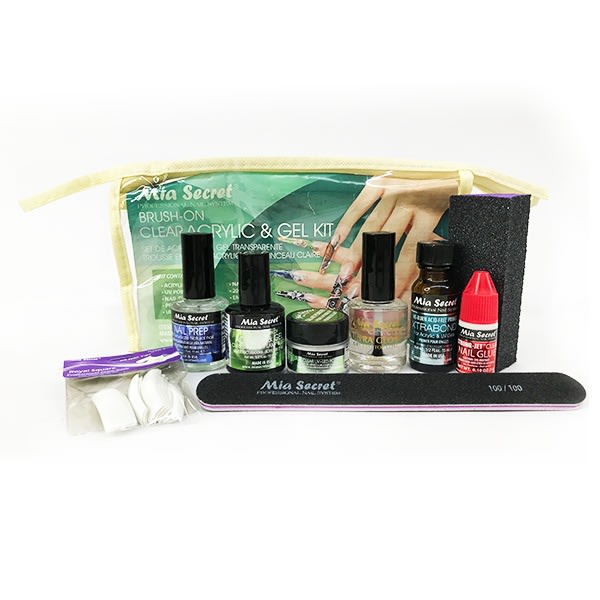 Clear Acrylic & Gel Kit Mia Secret – Bellisimas.cl